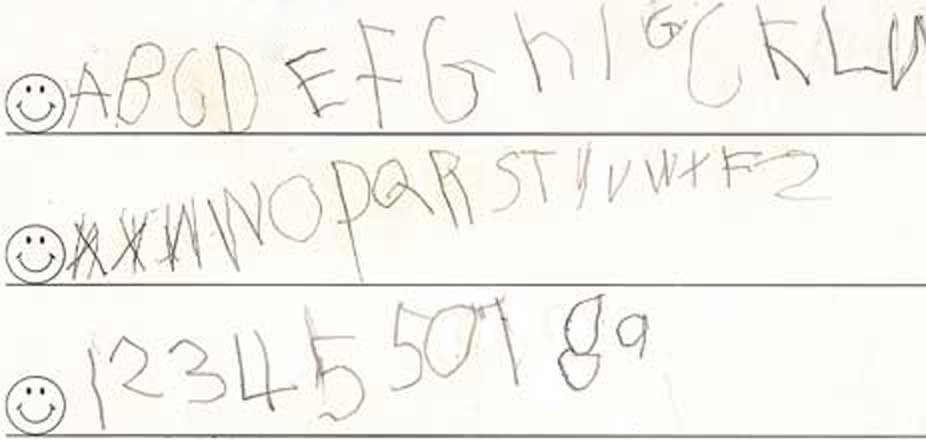 Kids Handwriting Before And After Handwriting Without Tears 